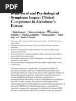 Appelbaum Criteria for Patient Capacity | PDF | Dementia | Medical ...