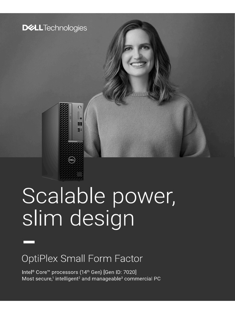 OPTIPLEX Small Form Factor | PDF | Solid State Drive | Usb