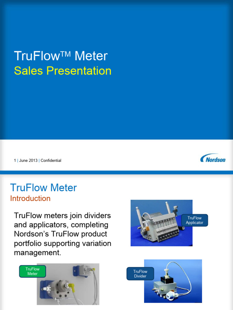 TruFlow Meter Sales Presentation - External | PDF | Return On ...