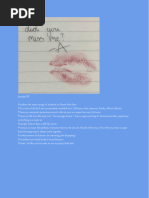 Detailed DR Script Template | PDF | Hair