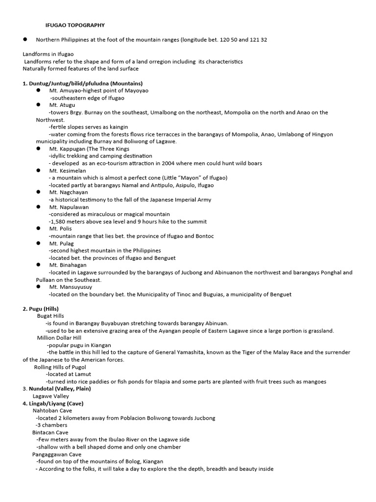 IKSP Chapter 2 Outline | PDF | River | Earth Sciences