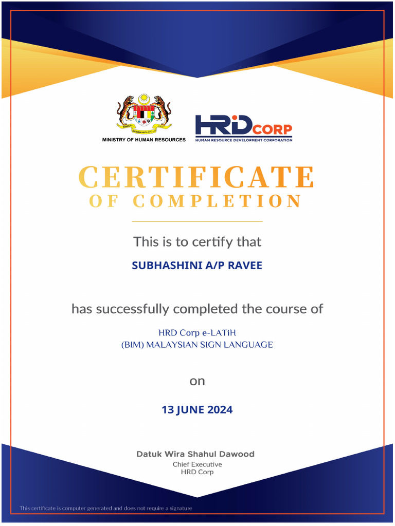 (Bim) Malaysia Sign Language | PDF
