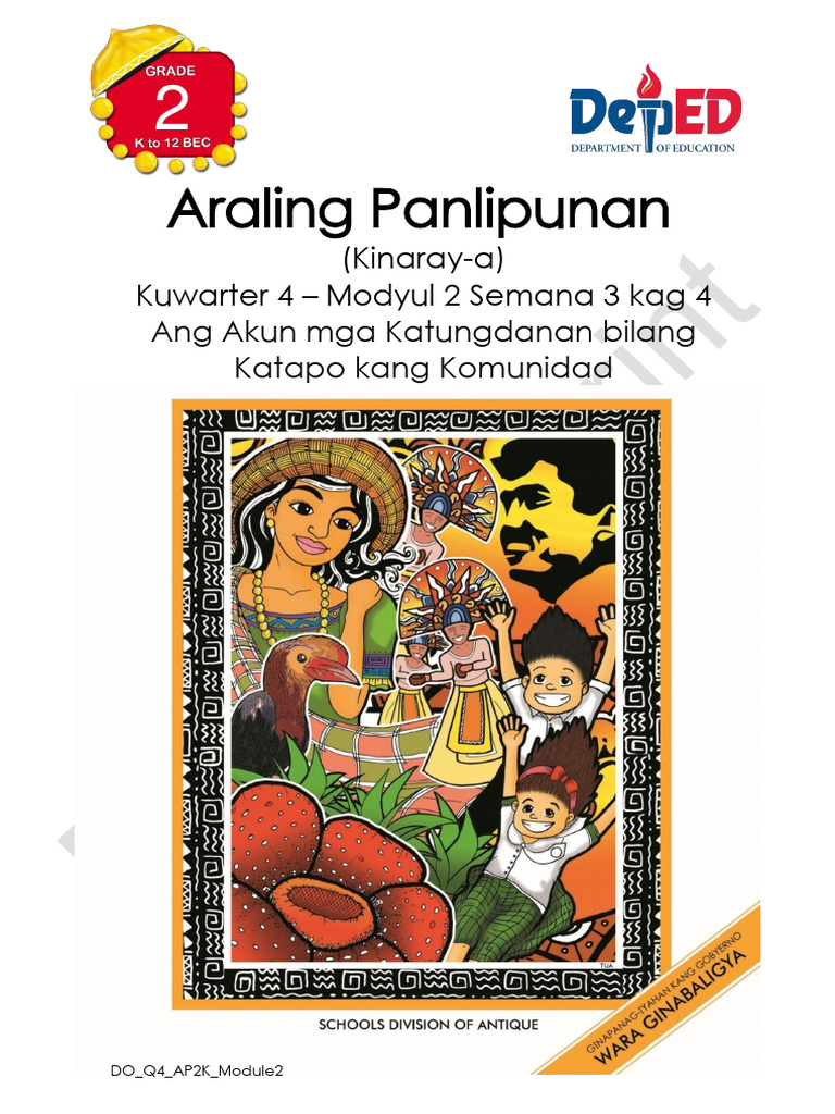 AP2-Q4-Modyul-2-Kuwarter-4-Semana-3-kag-4-Ang-Akun-mga-Katungdanan ...