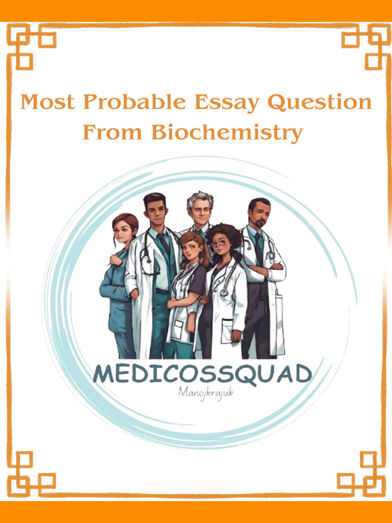 Medicossquad Biochemistry Longs | PDF