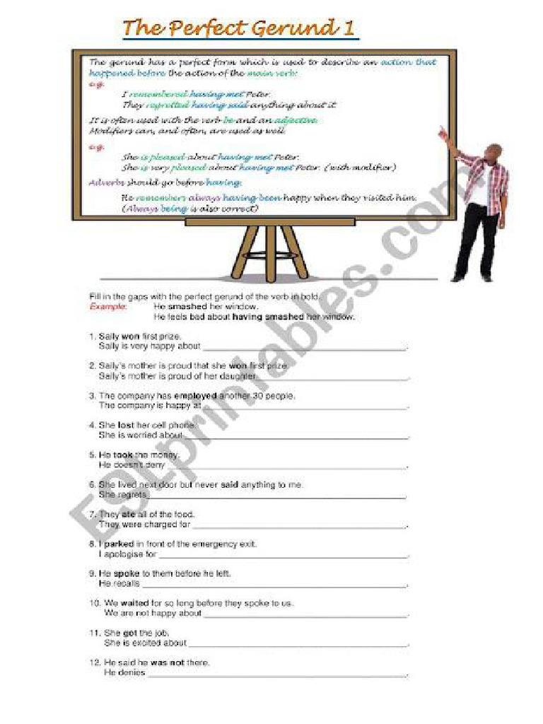 Perfect Infinitive 1 | PDF