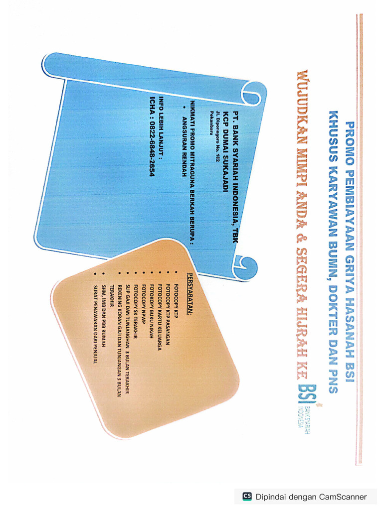 Tabel BSI Griya Promo_2024_8.5 | PDF