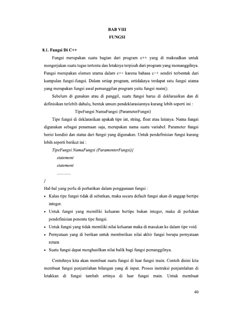 Prak 5 (Fungsi) | PDF