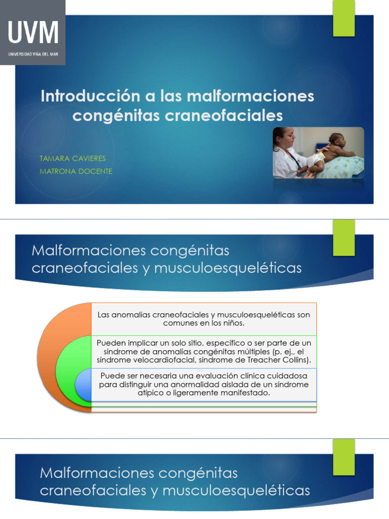Introducción A Las Malformaciones Congénitas Craneofaciales | PDF | Causas de la muerte ...