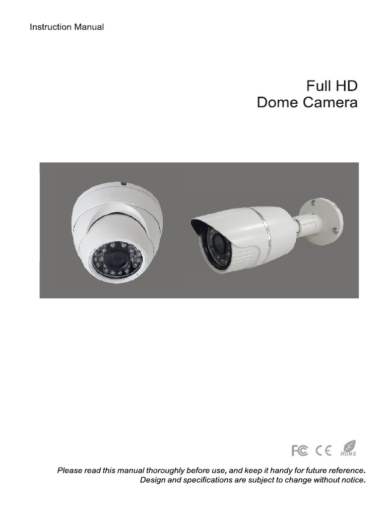 Ahd Camera User Manual 160523 Final | PDF | Camera | Computer Monitor