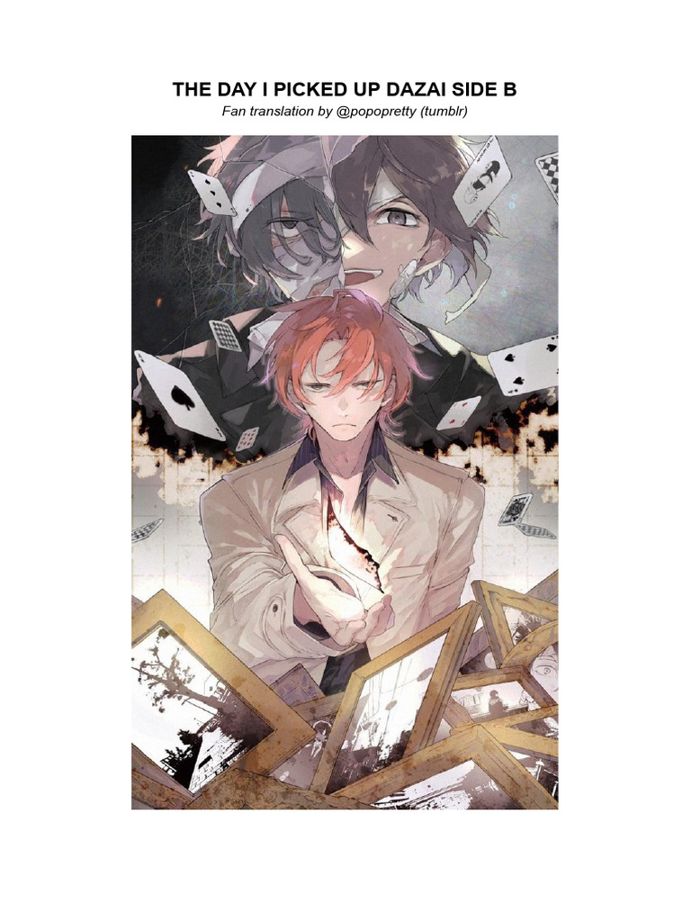 The Day I Picked Up Dazai Side B | PDF | Self-Improvement