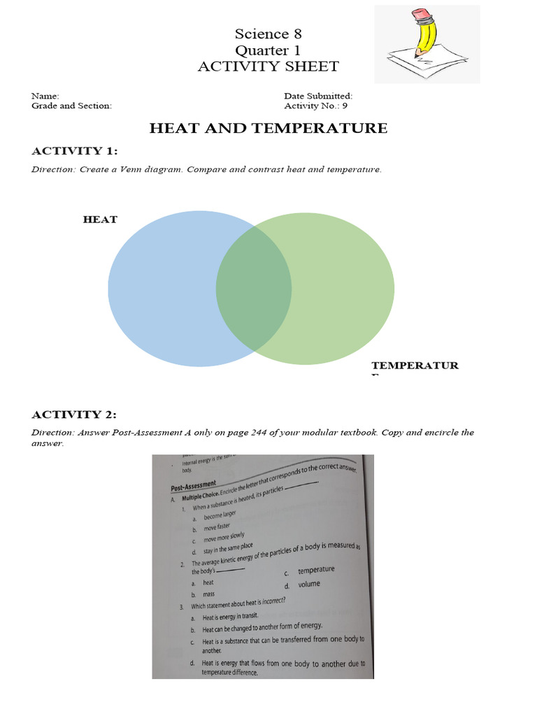 Science 8 ACITIVITY SHEET 7 FINAL | PDF