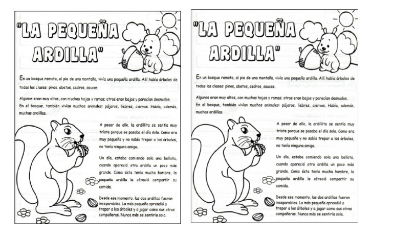 Lectura de La Ardilla | PDF