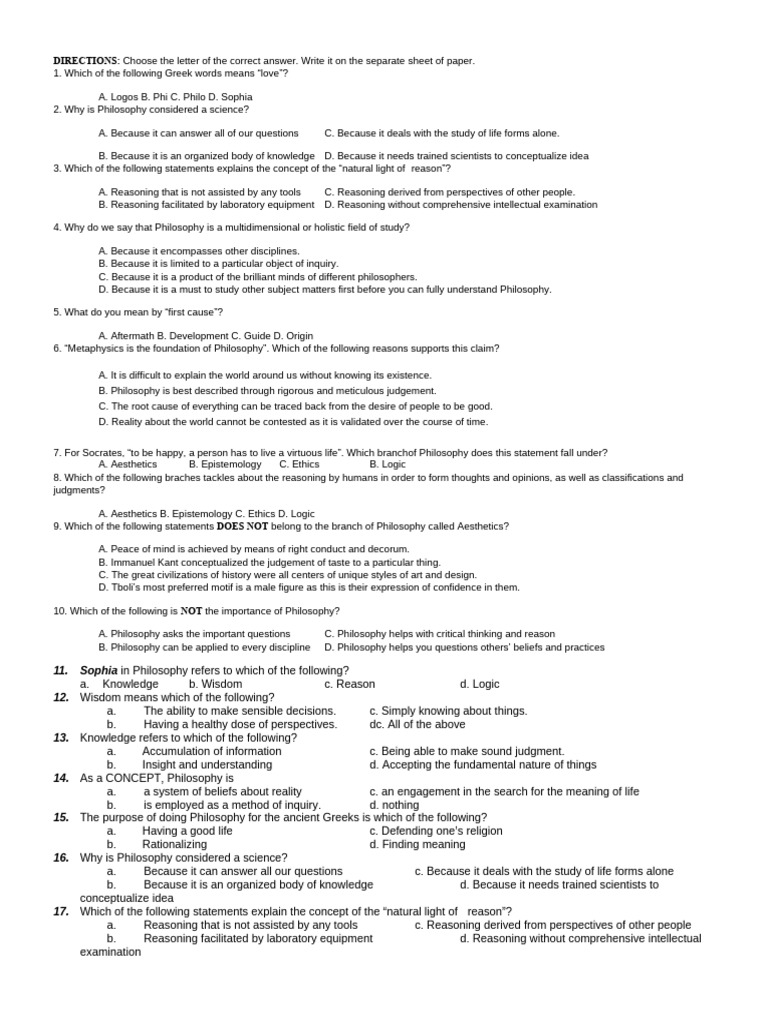 Summative | PDF | Reason | Knowledge