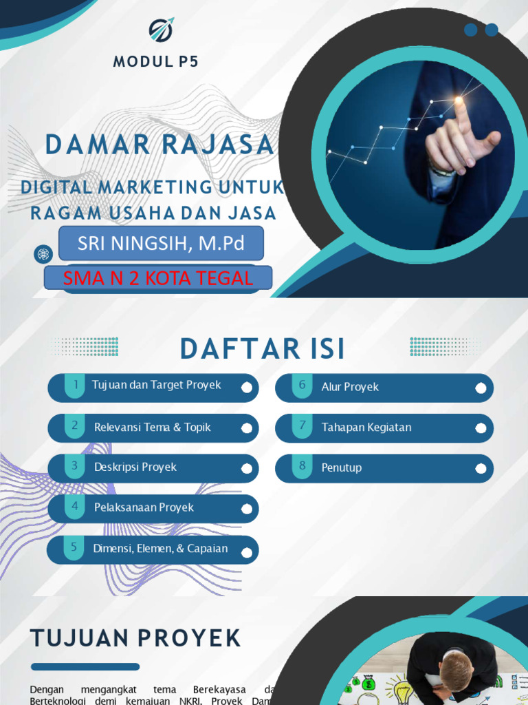 Modul Projek - DAMAR RAJASA - Fase F | PDF | Bisnis