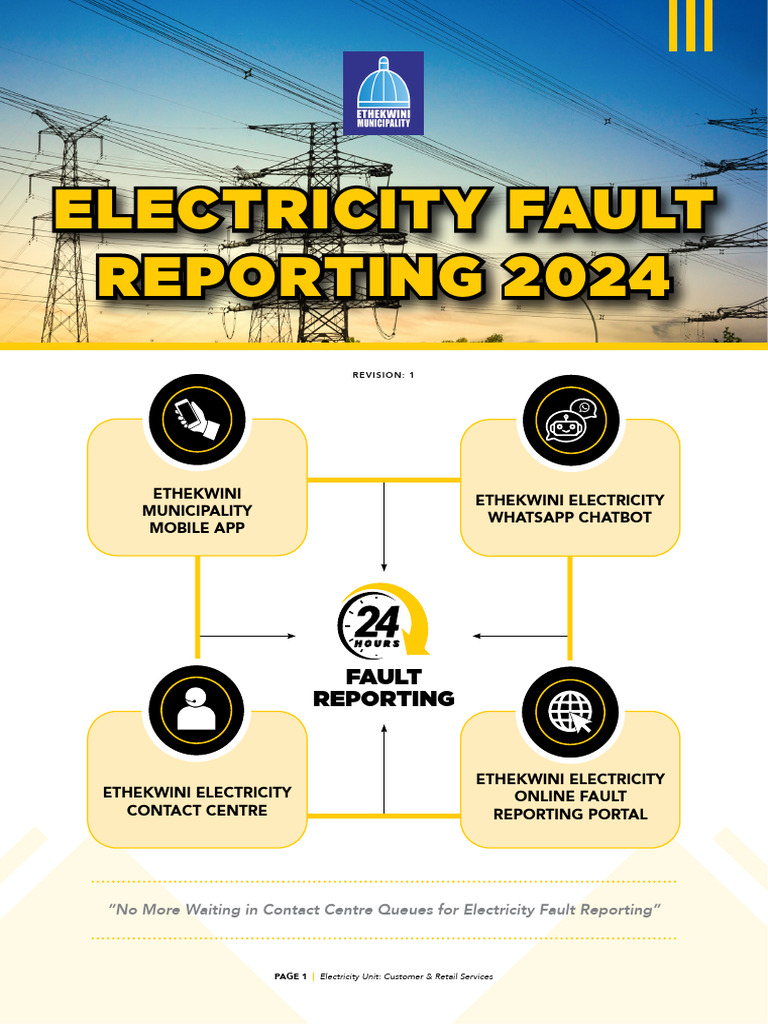 Electricity Fault Reporting - Final | PDF | Mobile App | Call Centre