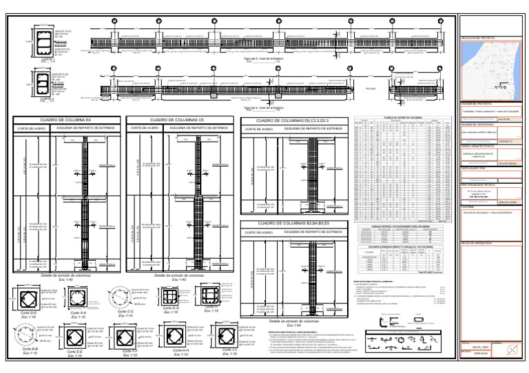 Estructural Sta Marianita Final-Lamina 3 | PDF