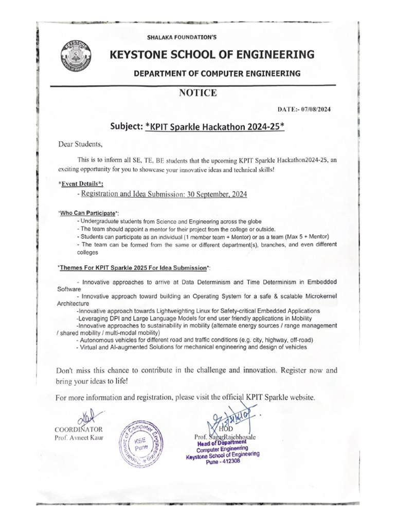 KPIT Hackhathon | PDF