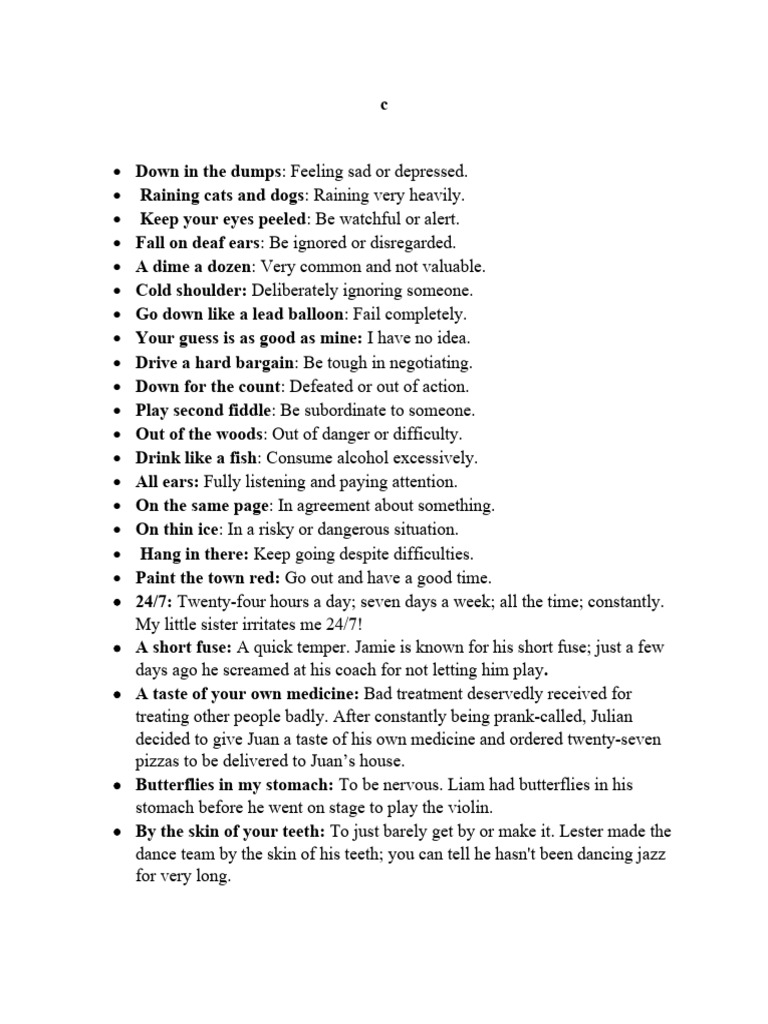 Common English Expressions | PDF