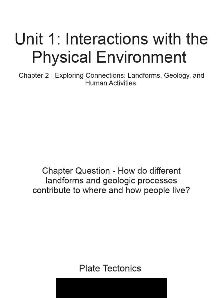 Chapter 2 - Day 5 - Plate Tectonics - SLIDES | PDF | Plate Tectonics ...