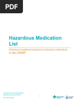 High Risk Medications APINCHS | PDF