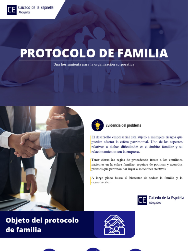PROTOCOLO DE FAMILIA - CDLAE | PDF | Business | Economias