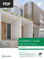 Villaboard Lining Installation Guide | PDF | Wall | Framing (Construction)