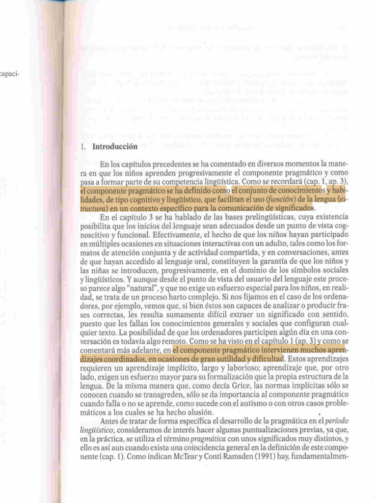La Adquisicion Del Lenguaje M Serra - PRAGMÁTICA | PDF | Comunicación ...