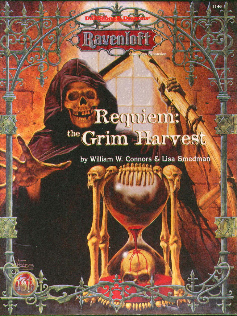 ADnD Ravenloft Requiem The Grim Harvest | PDF