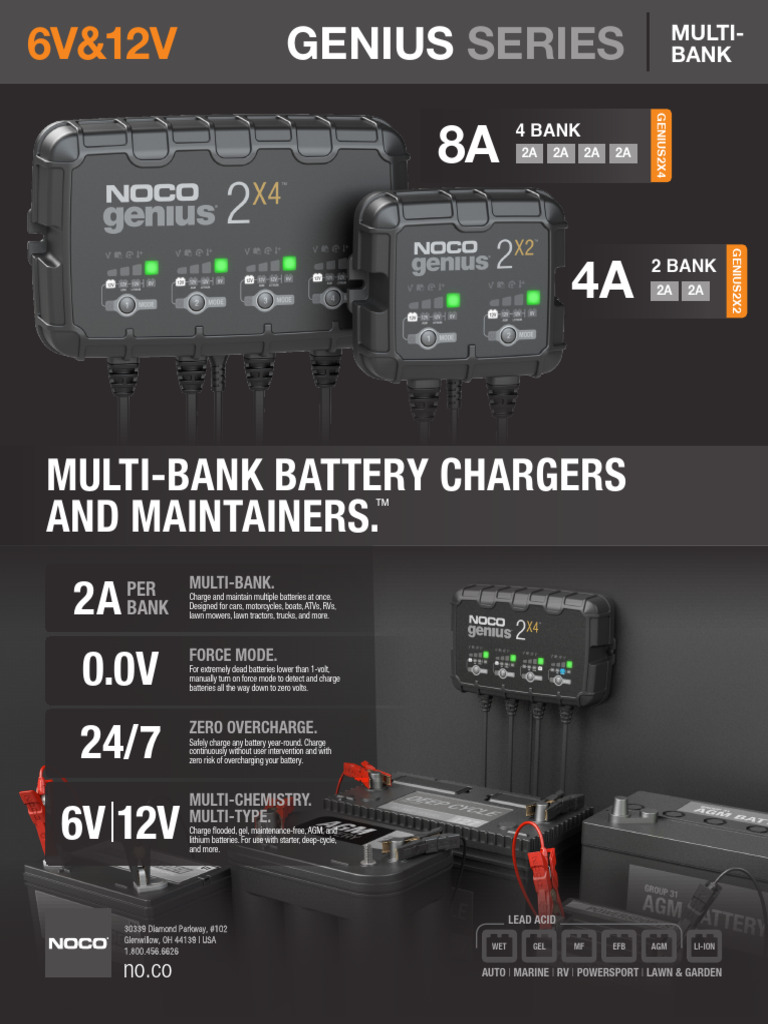 Genius Multi-Bank Sell Sheet 05.02.2024 2 | PDF | Battery Charger ...
