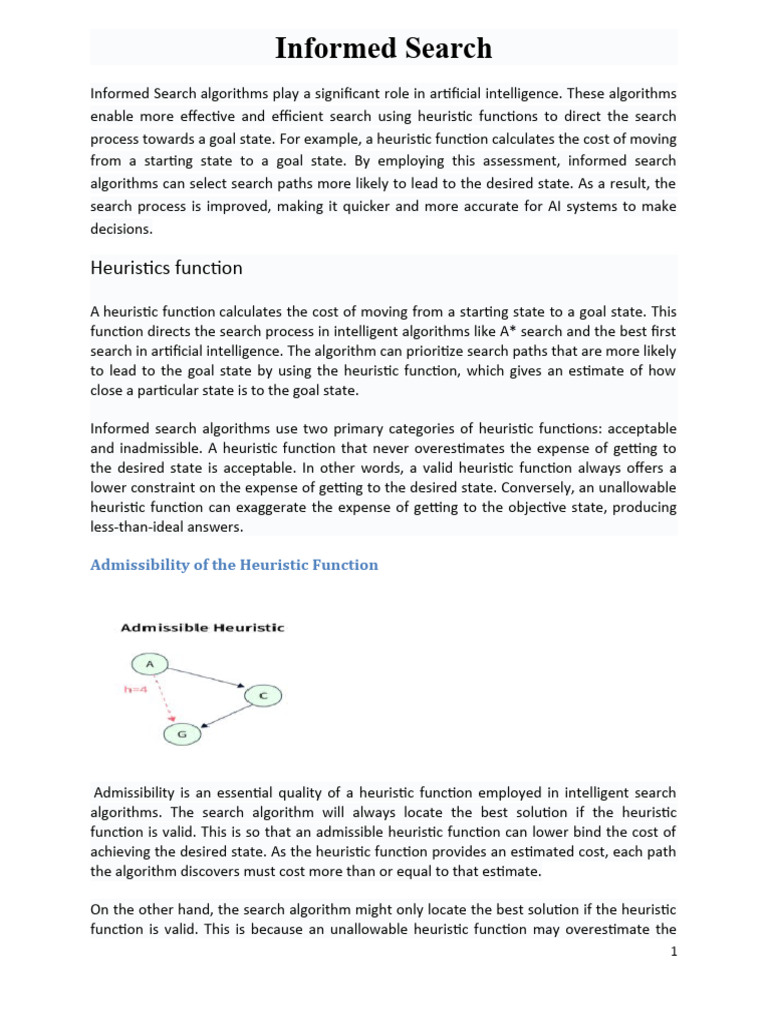 Unit Ii Part 2 | PDF | Heuristic | Algorithms Unit Ii Part 2 | PDF | Heuristic | Algorithms