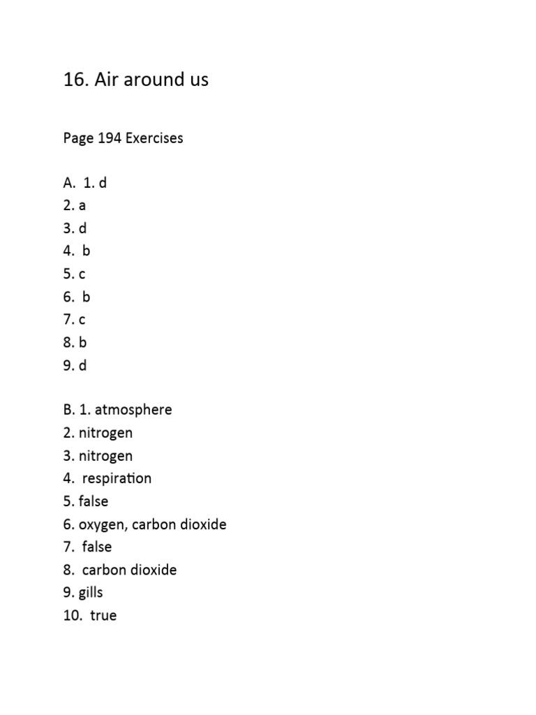 Air Around-WPS Office | PDF | Atmosphere Of Earth | Oxygen