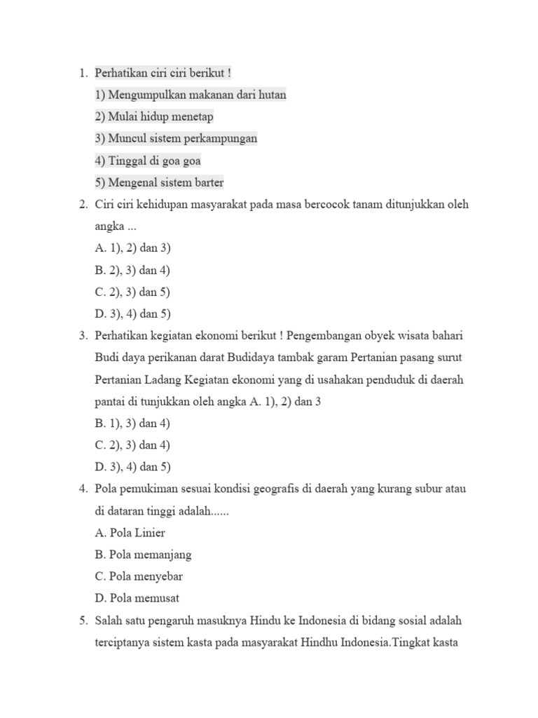 SOAL KSM IPS 2024 - Copy | PDF