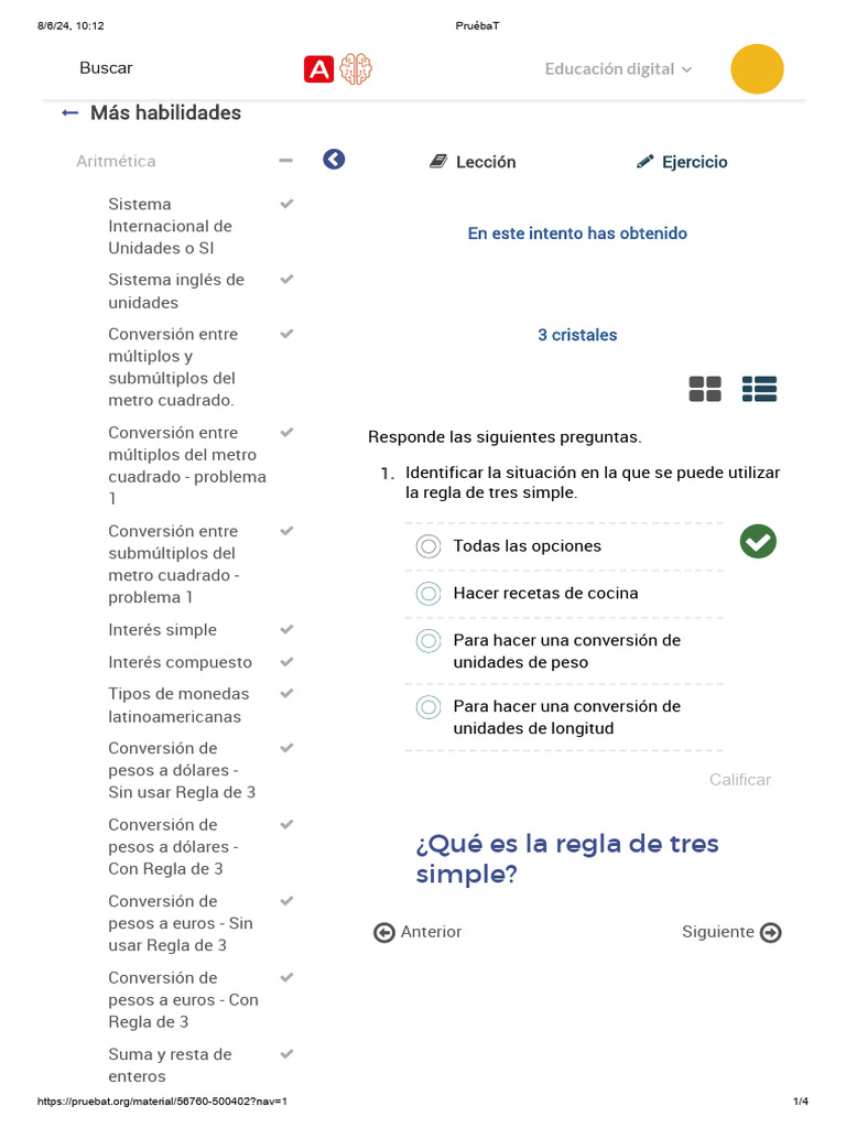 PruébaT Mate25 | PDF | Porcentaje | Matemáticas