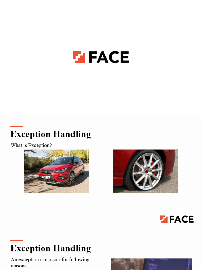 5-Exception Handling - 1.2 (Creating Own Exception), Java Programming - Arrays and Linked List ...