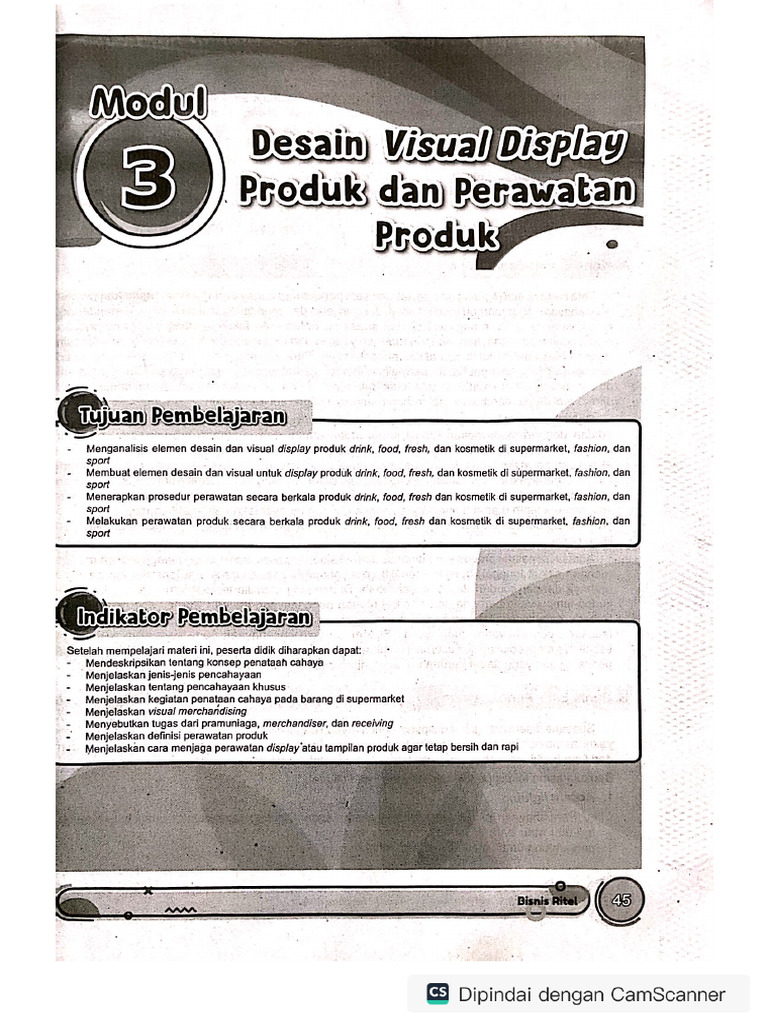 Modul 3 Visual Display | PDF