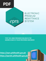 PhilHealth EPRS User Guide | PDF | Payments | Services (Economics)