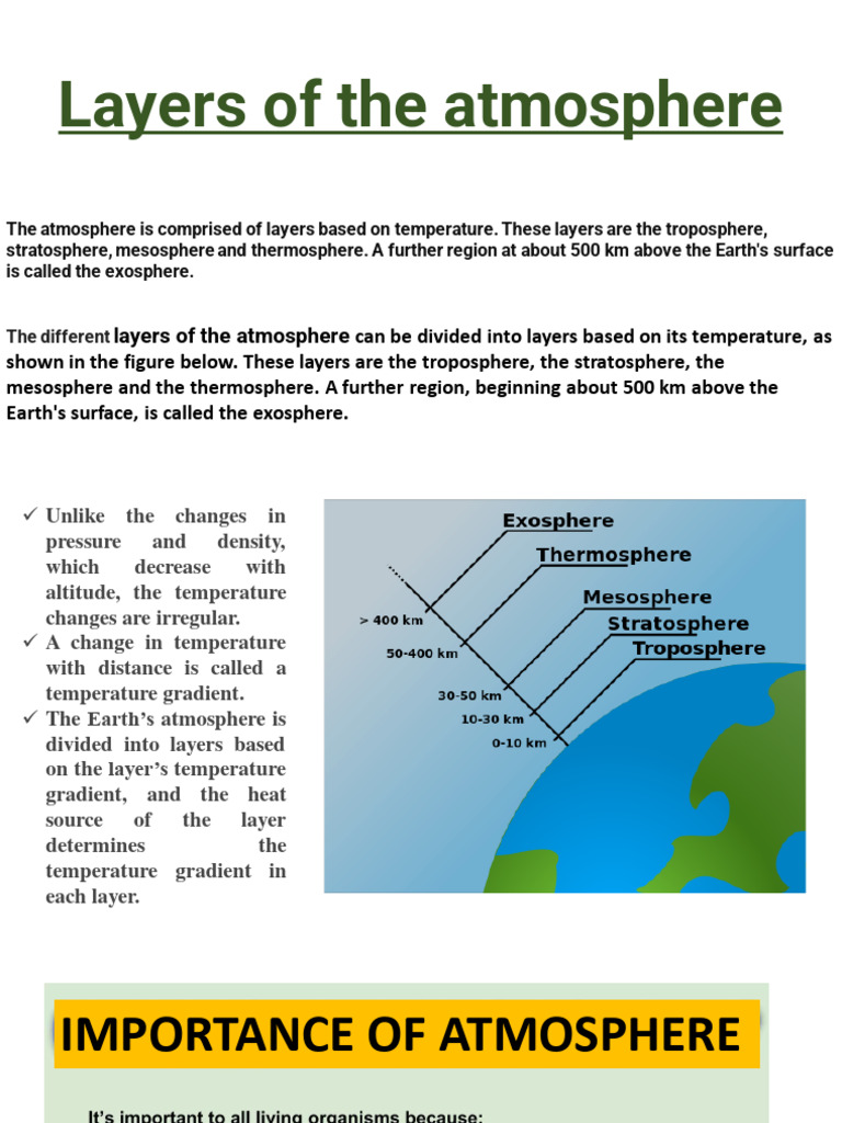 Lecture 3 Earth Surface Processes | PDF | Atmosphere Of Earth | Atmosphere