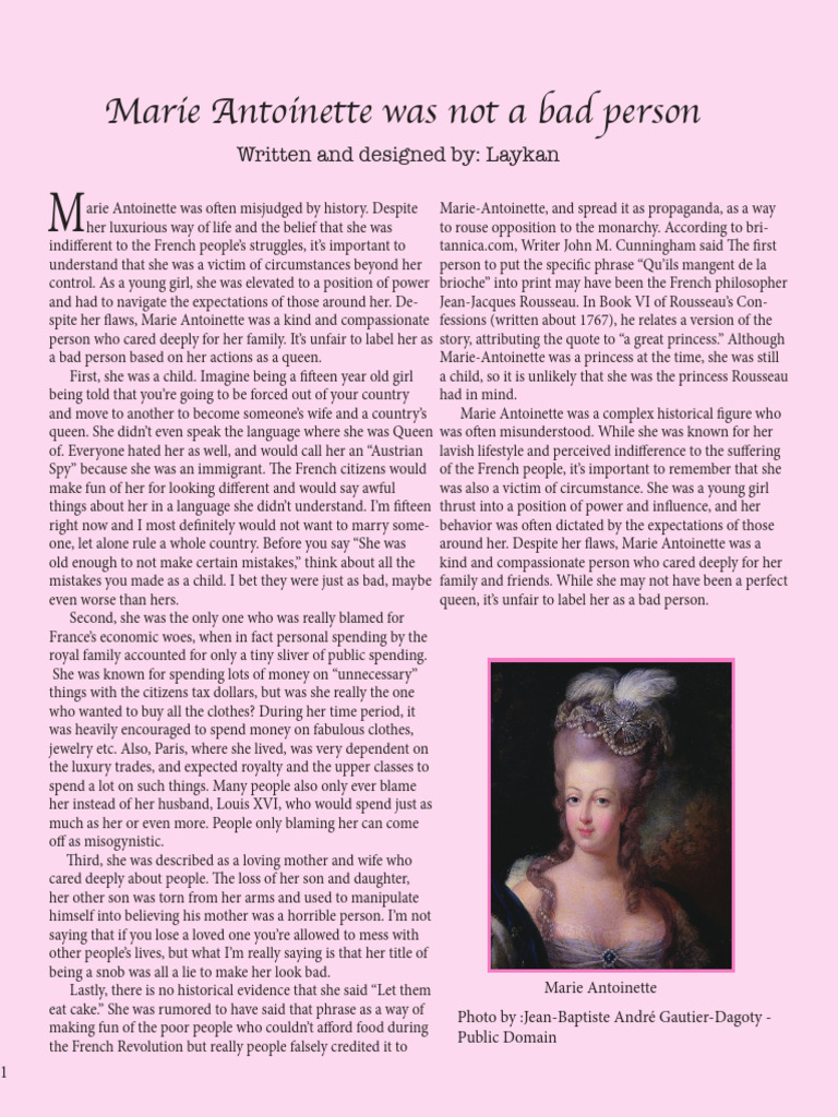 Marie Final | PDF | Marie Antoinette