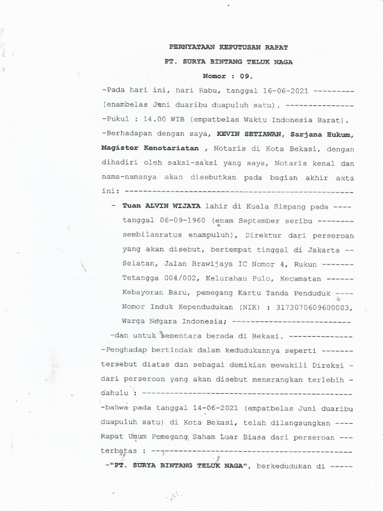 Akta PKR Kelompok 1 Remedial | PDF