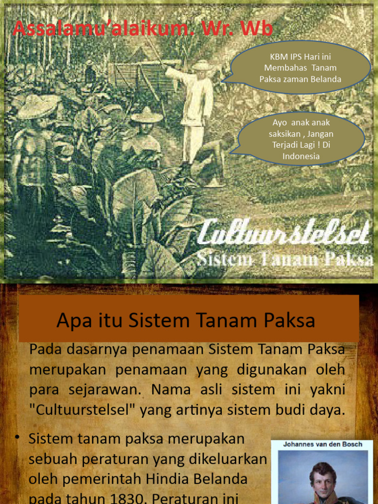Tanam Paksa | PDF
