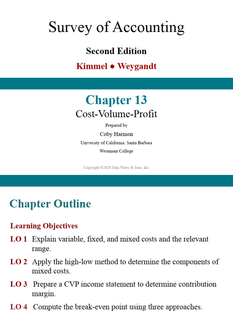 ch13 | PDF | Management Accounting | Financial Accounting
