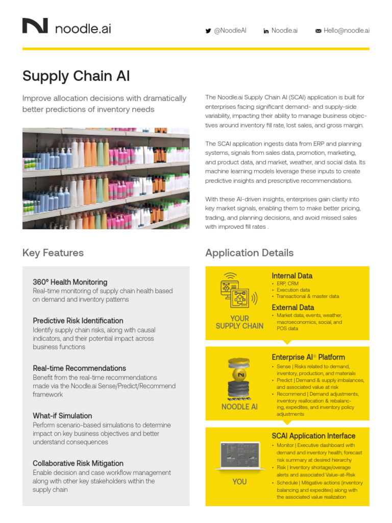 SCAI Datasheet | PDF | Forecasting | Artificial Intelligence