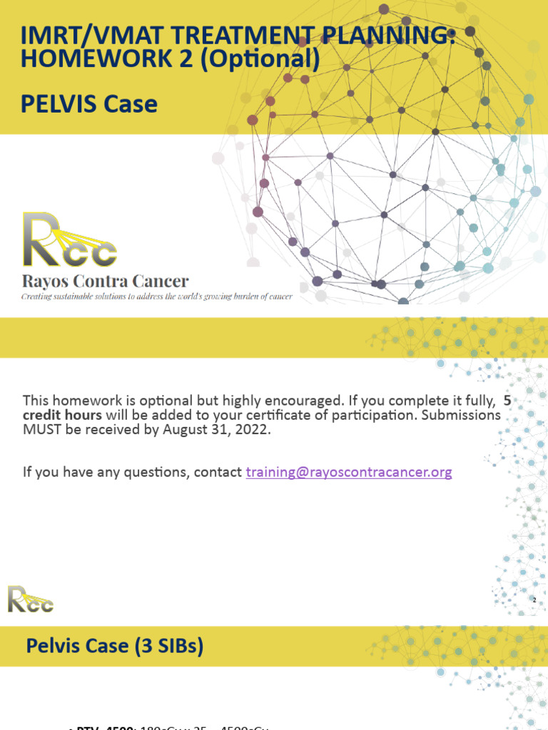 TP HW - PELVIS Case Instructions | PDF | Radiation Therapy | Nuclear ...