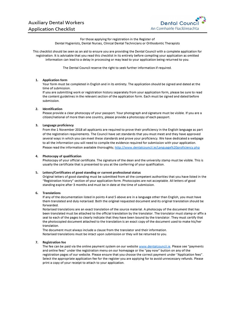 Checklist AUX Registration | PDF | Notary Public