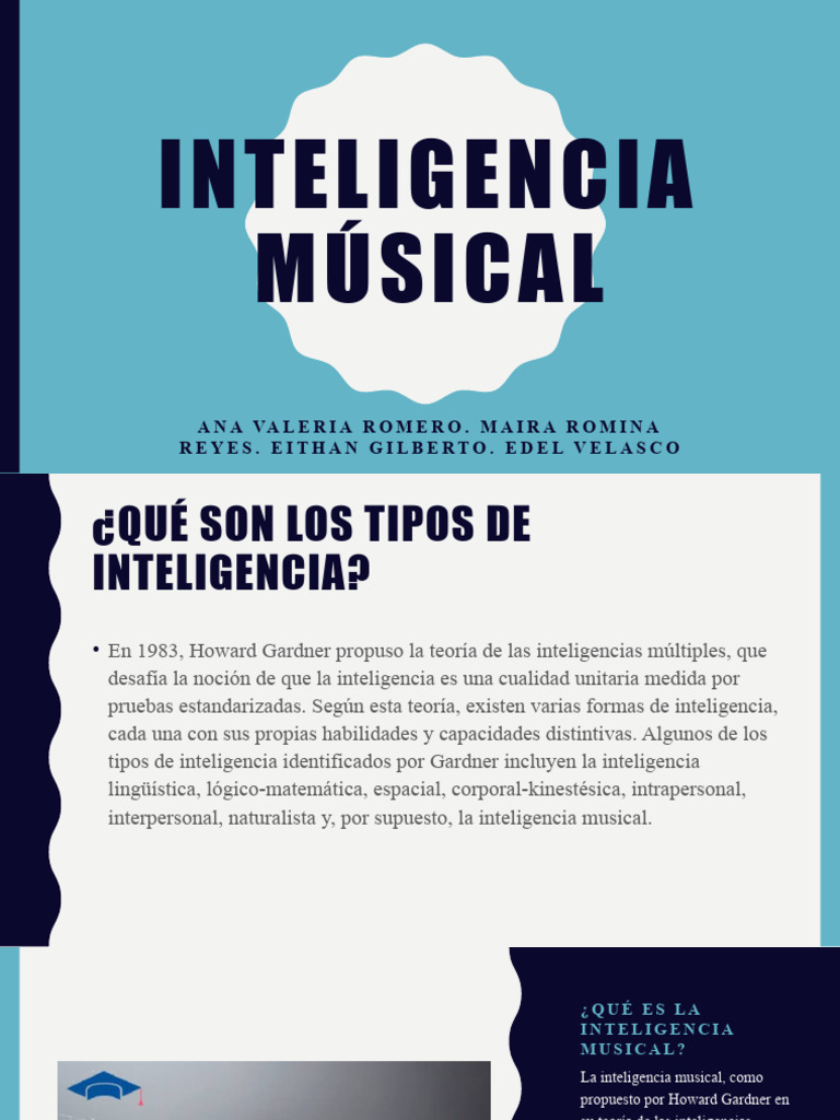Inteligencia Músical | PDF | Inteligencia | Las emociones