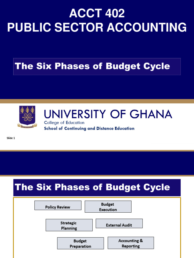 Budget Stages - Psa 402 | PDF | Budget | Expense