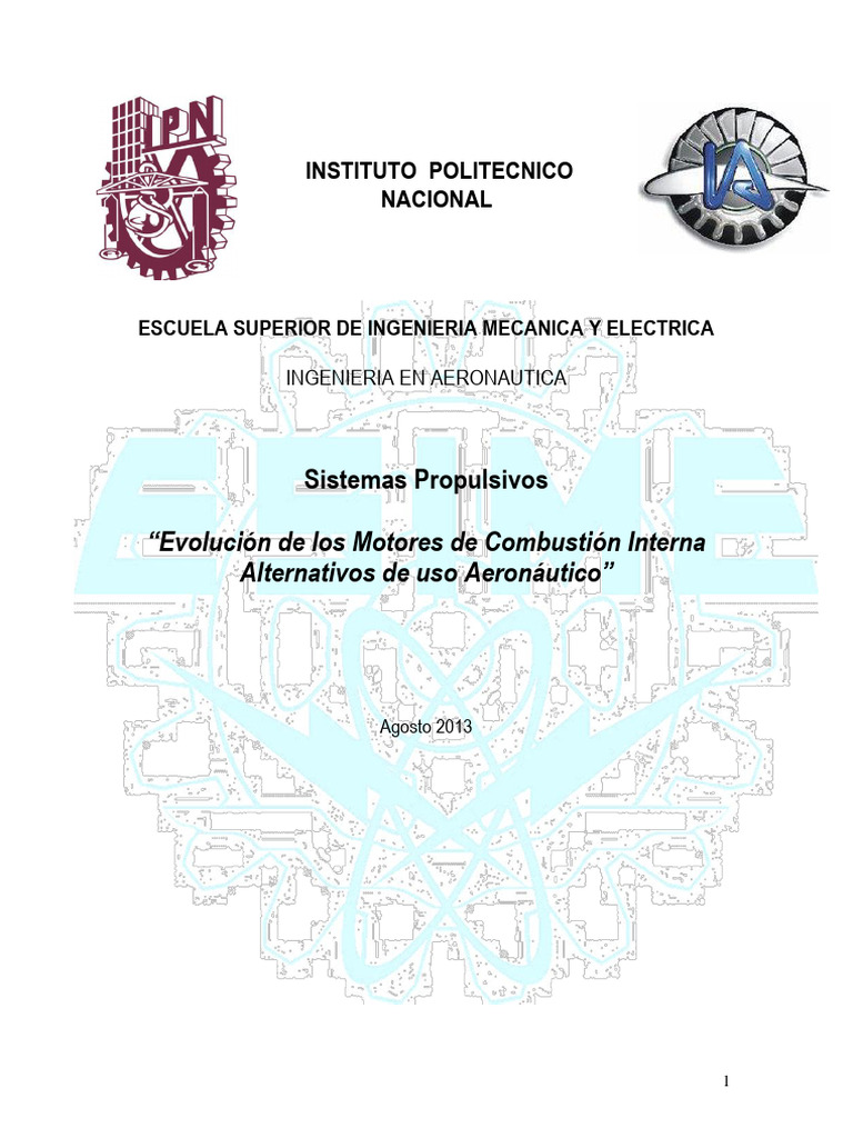 Evolución de Los MCIA de Uso Aeronáutico | PDF | Los hermanos Wright | Avión