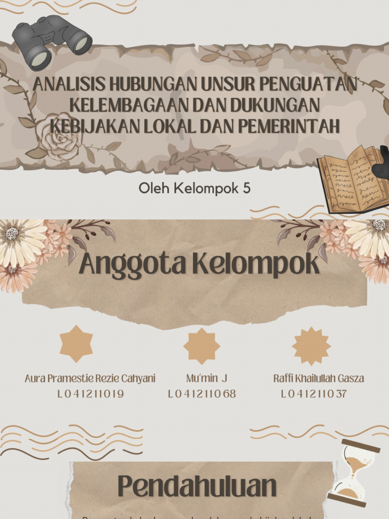 Tugas PPT Kelp 5 - Kelembagaan Perikanan | PDF