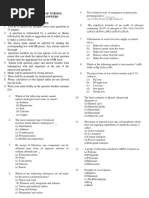 Nursing Entrance Exam Sample Questions | PDF