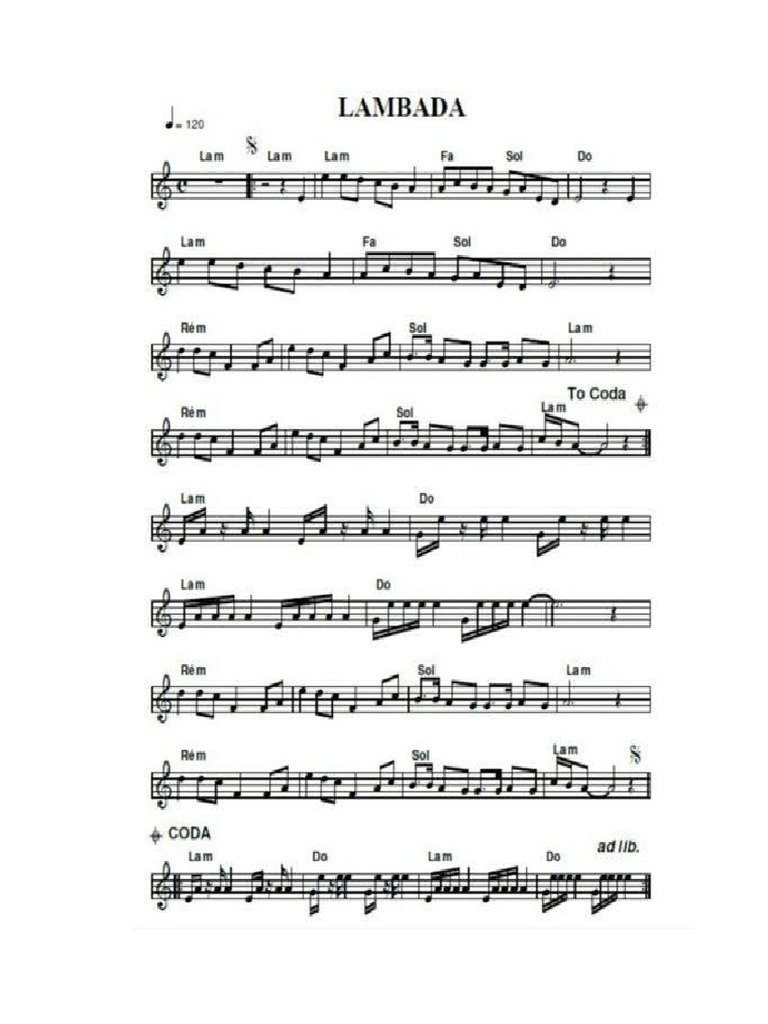 Lambada | PDF